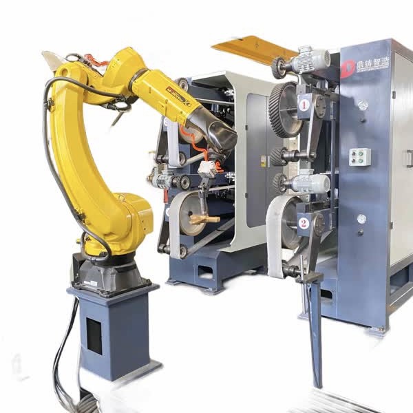 50G Arm Strength FANUC Robot Cell Grinding Machine For Faucets Grinding