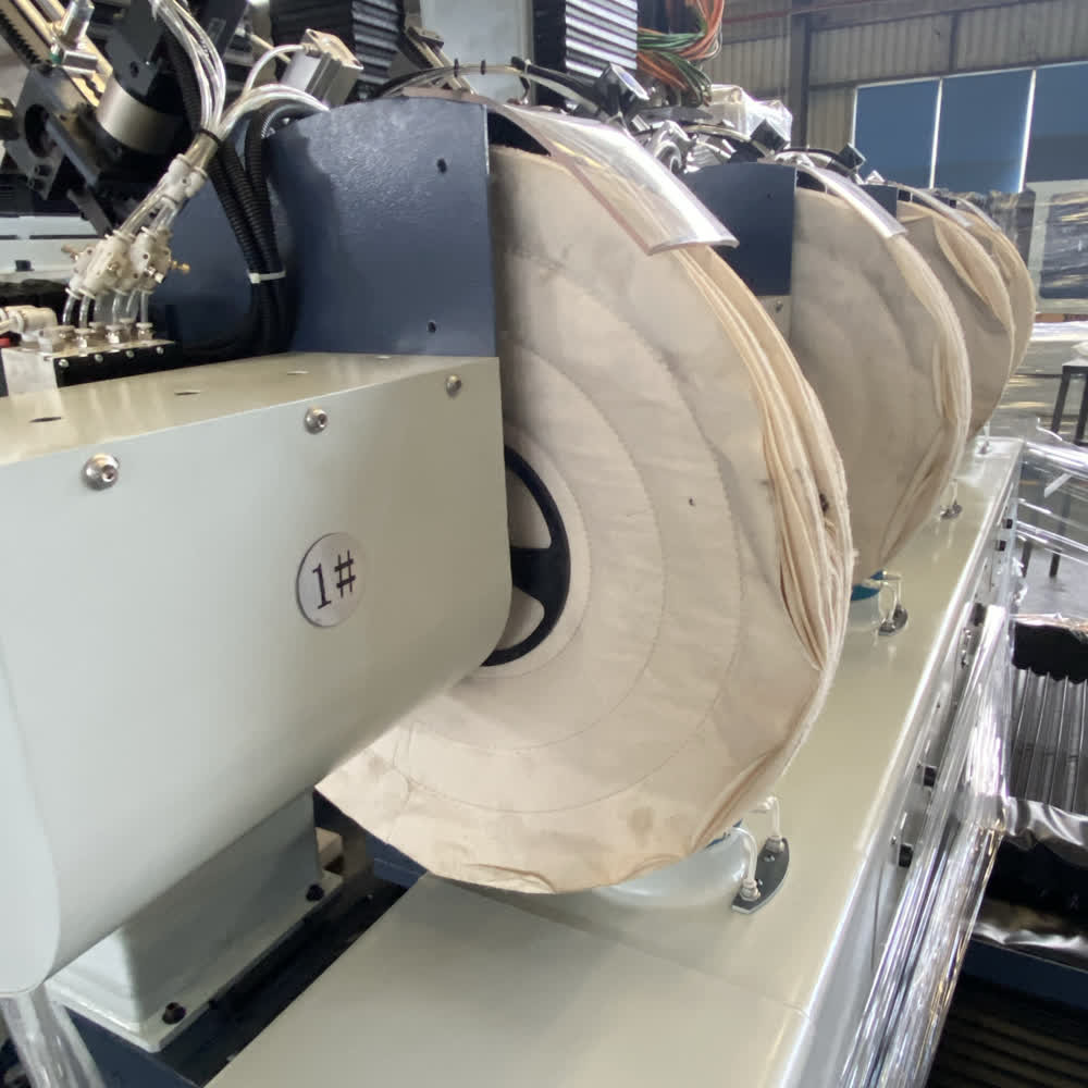High Speed Metal Surface Polishing Machine Precision Polishing Video