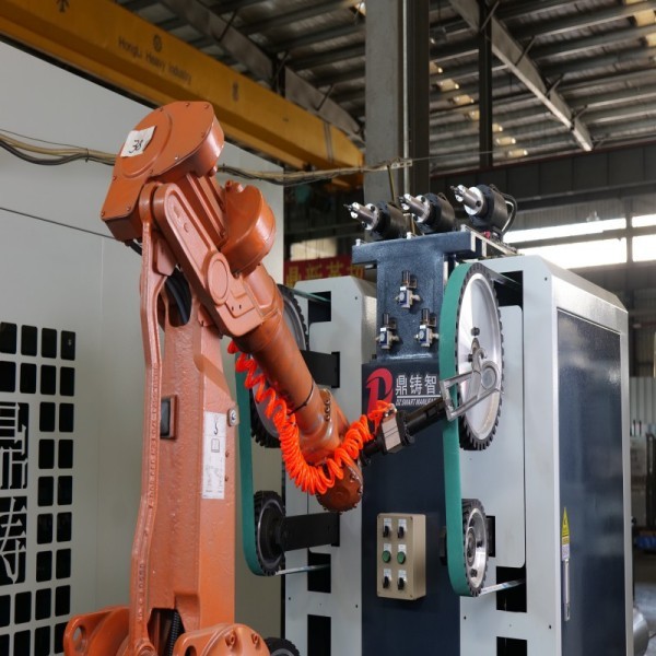 Robotic Grinding Polishing and Deburring System for Automated Metal ...