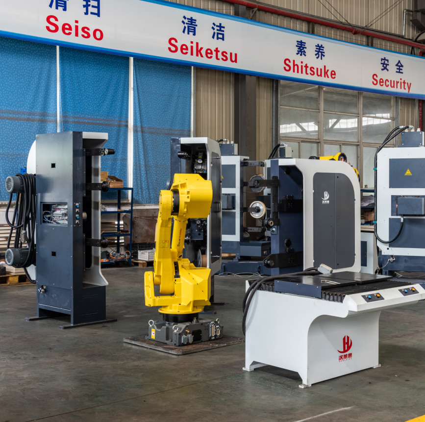 Fully Automatic Robotic Polishing Machine for Sanitary Ware